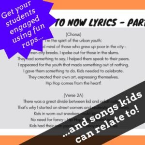 Hip Hop Reading Comprehension Worksheets PDFs - Rap Opera for Kids